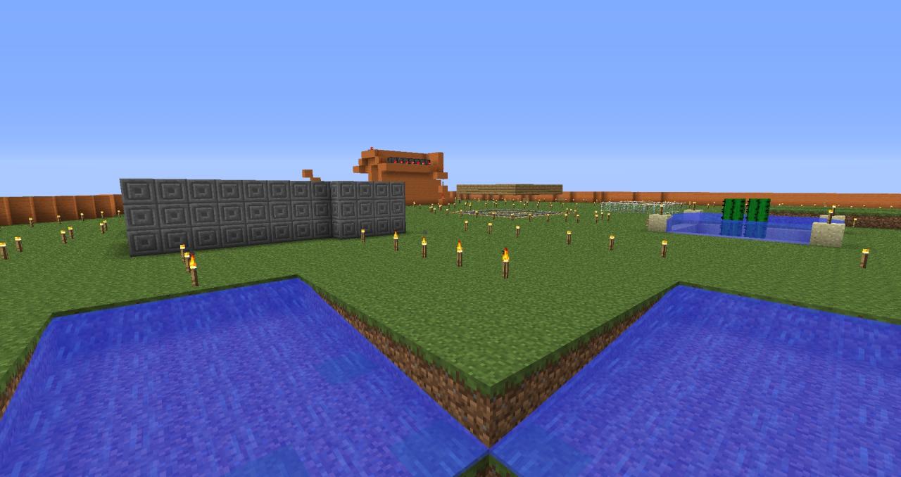 10 zombie traps/mob Minecraft Map