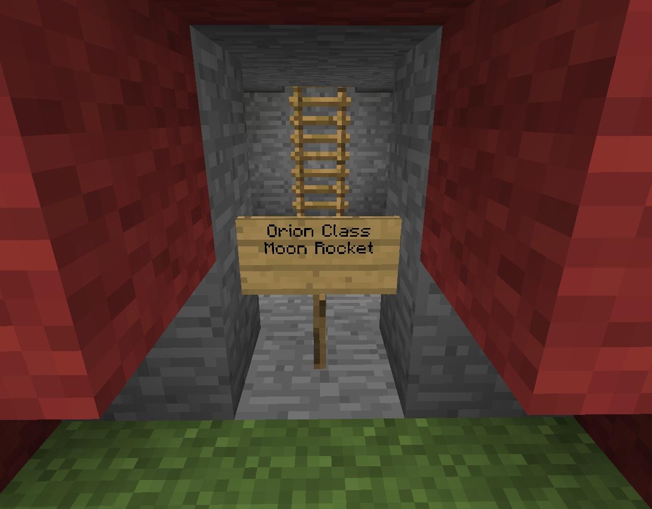 Orion Class Moon Rocket Minecraft Map