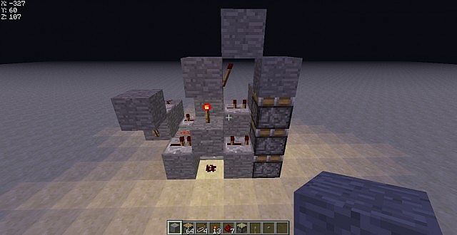 Triple Piston Extender Minecraft Map