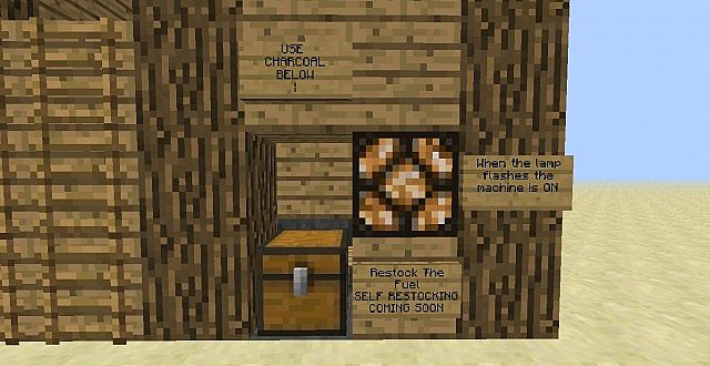 Charcoal Generator Minecraft Map