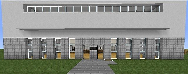 Hyper Modern Building Minecraft Map