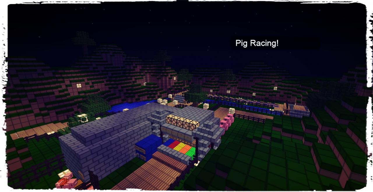 Pig Racing! Minecraft Map