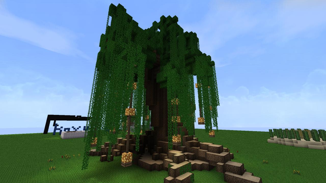 Huge Custom Tree Minecraft Map