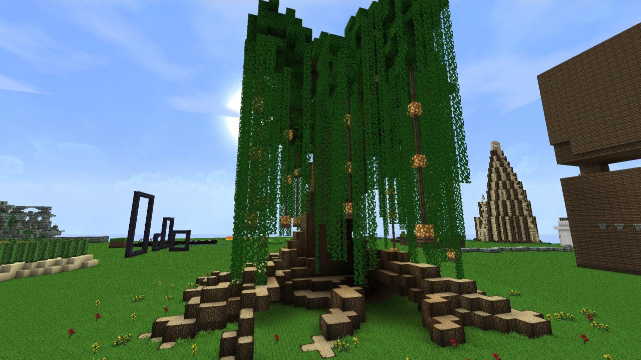 Huge Custom Tree Minecraft Map