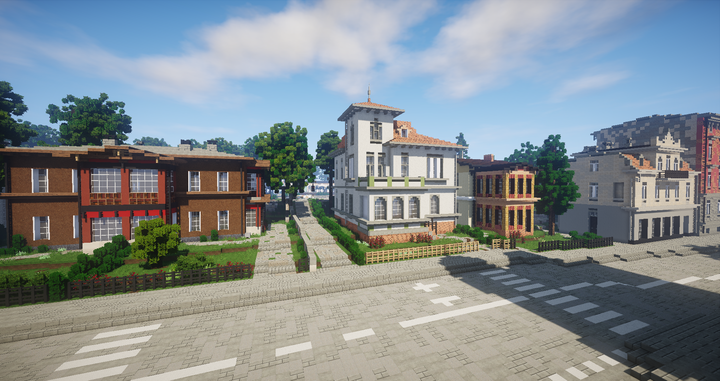 German Vacation Town Minecraft Map