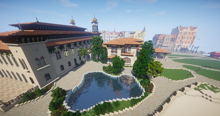 German Vacation Town Minecraft Map