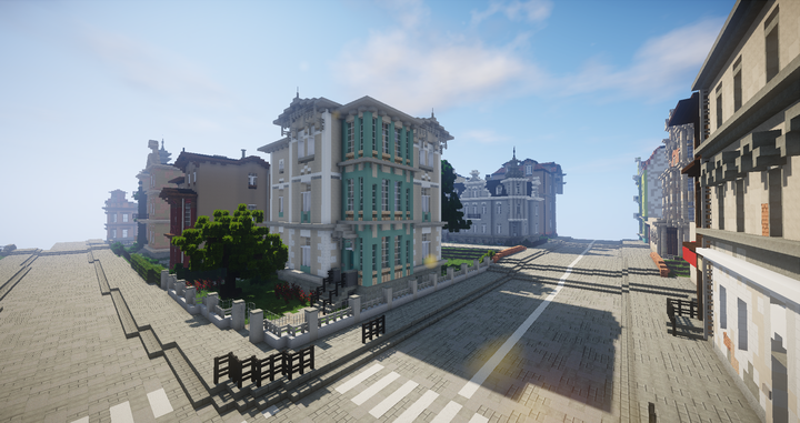 German Vacation Town Minecraft Map