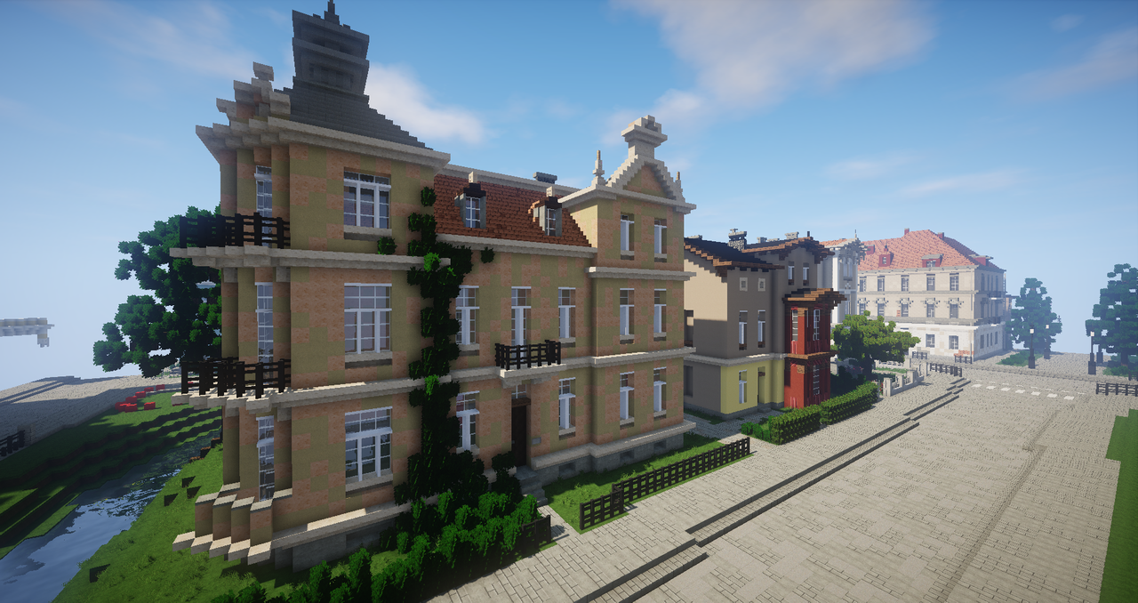 German Vacation Town Minecraft Map