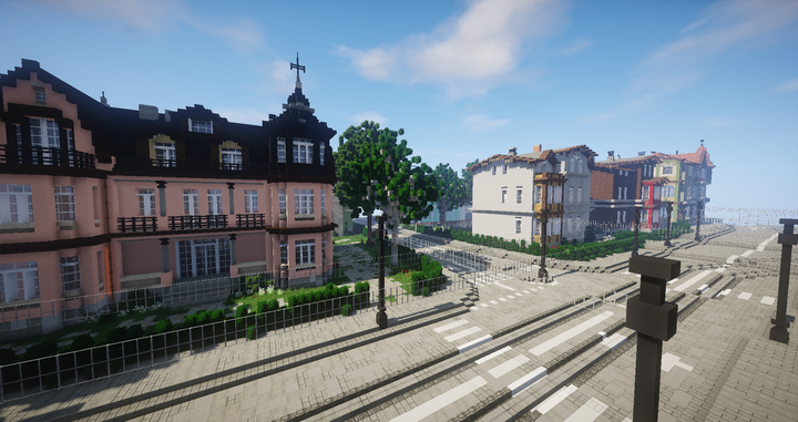 German Vacation Town Minecraft Map