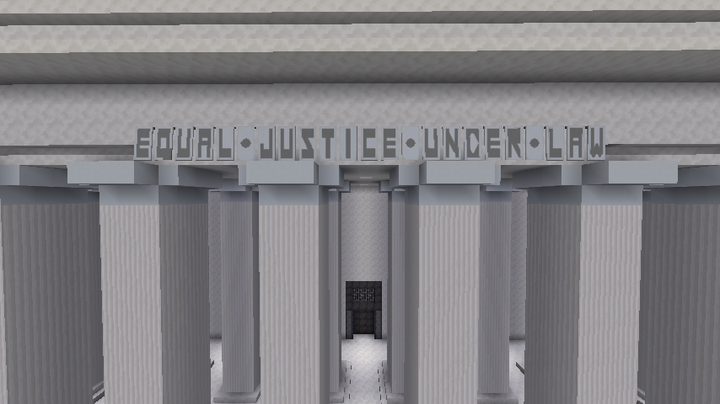 US Supreme Court Building Minecraft Map