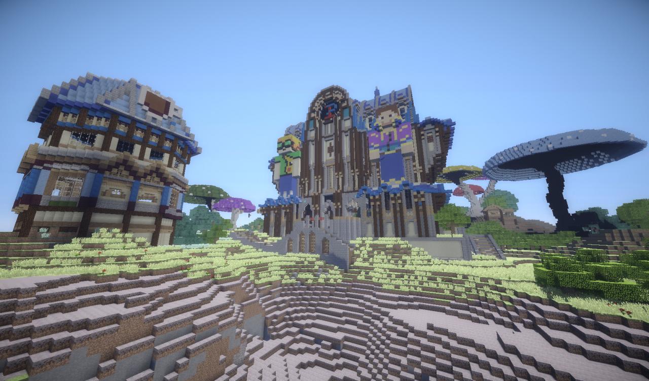 Pwego/Insomnia Spawn Minecraft Map