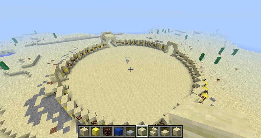 arena thing Minecraft Map