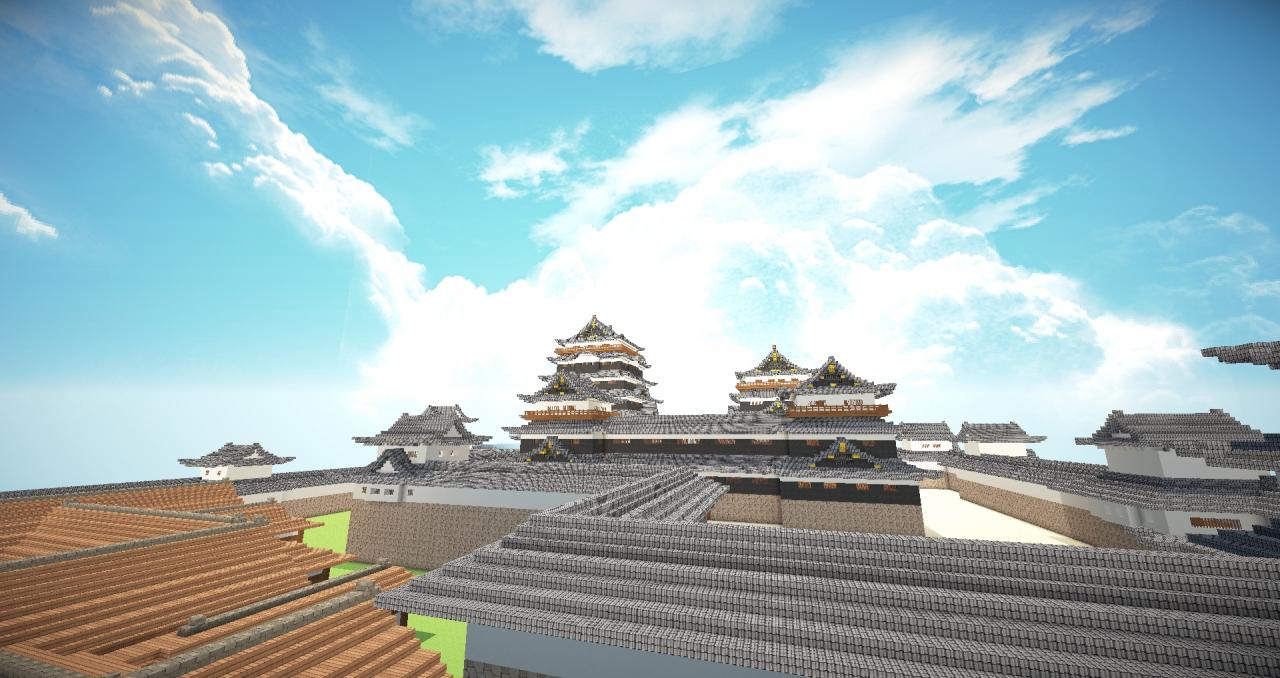 Japanese style Castle Minecraft Map