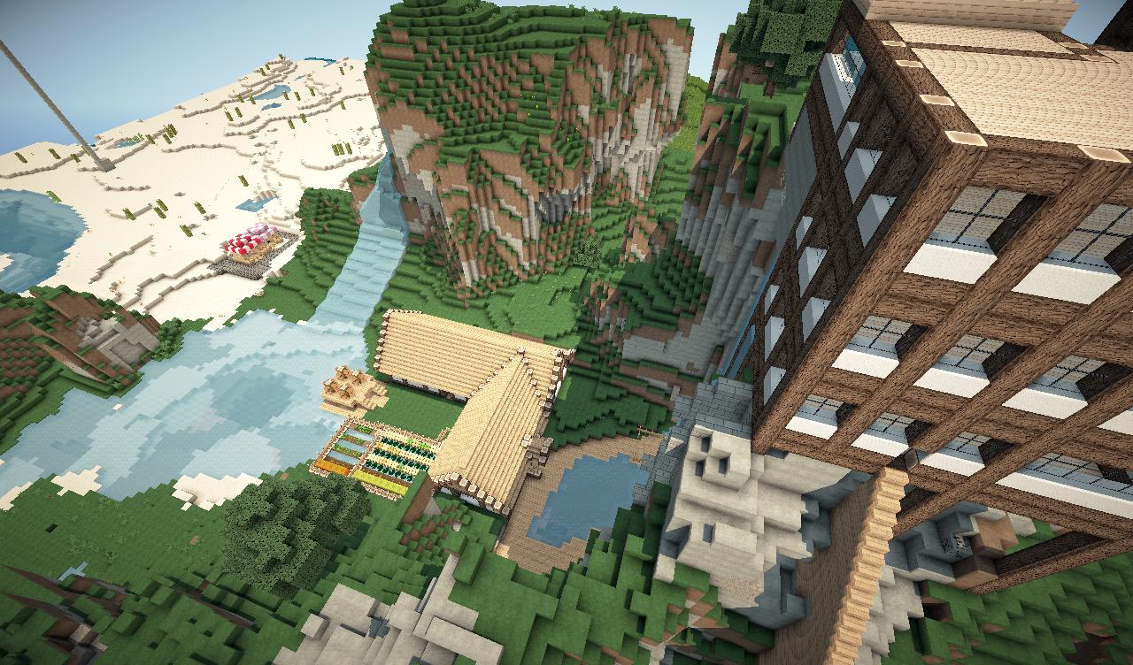 Home in the Hills Minecraft Map