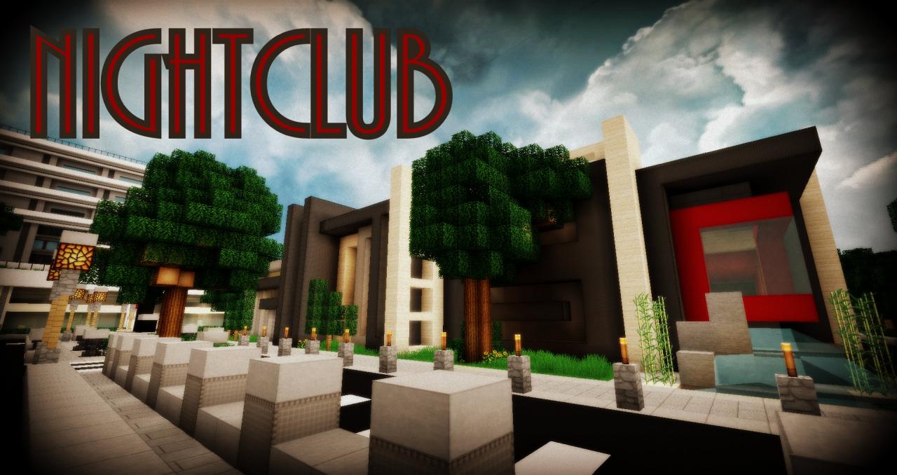 Modern NightClub Minecraft Map