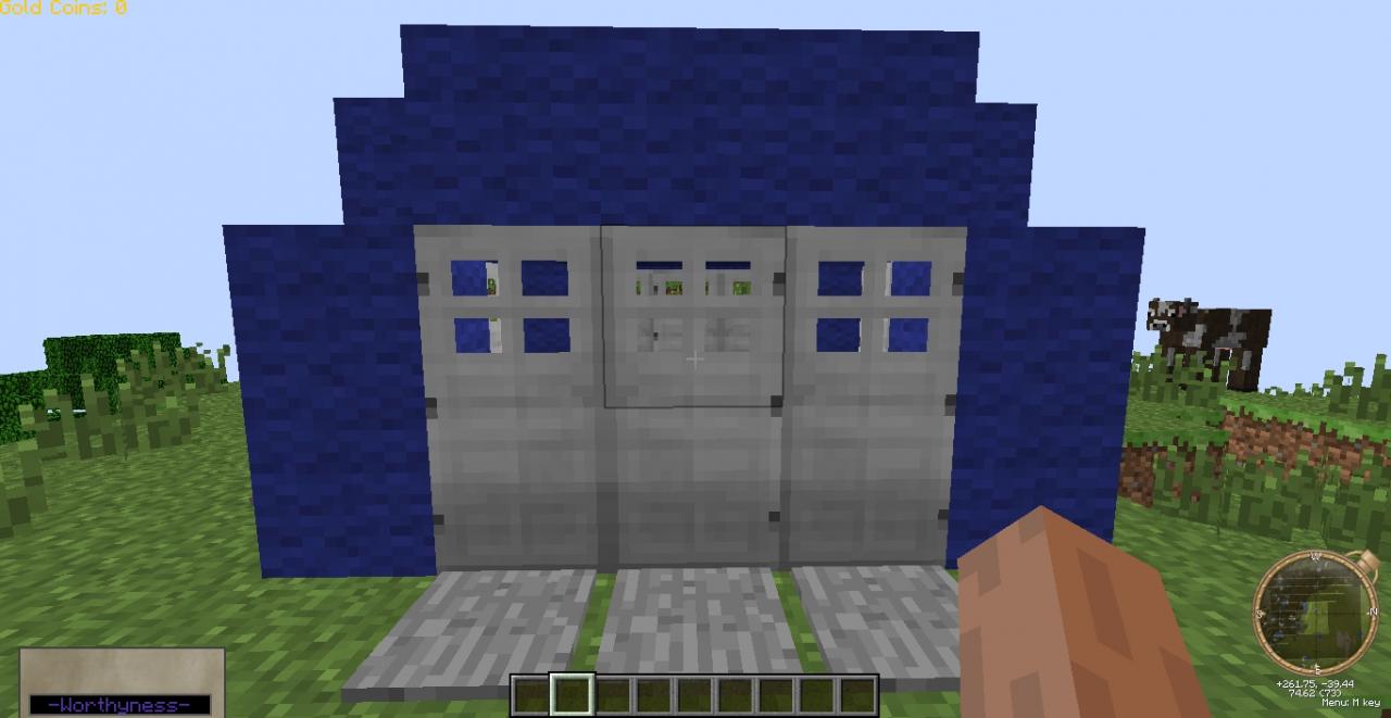 Minecraft Working Tardis !!!!! (Easy Made) Minecraft Map