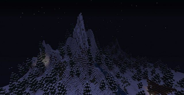 Snowfall Island Minecraft Map