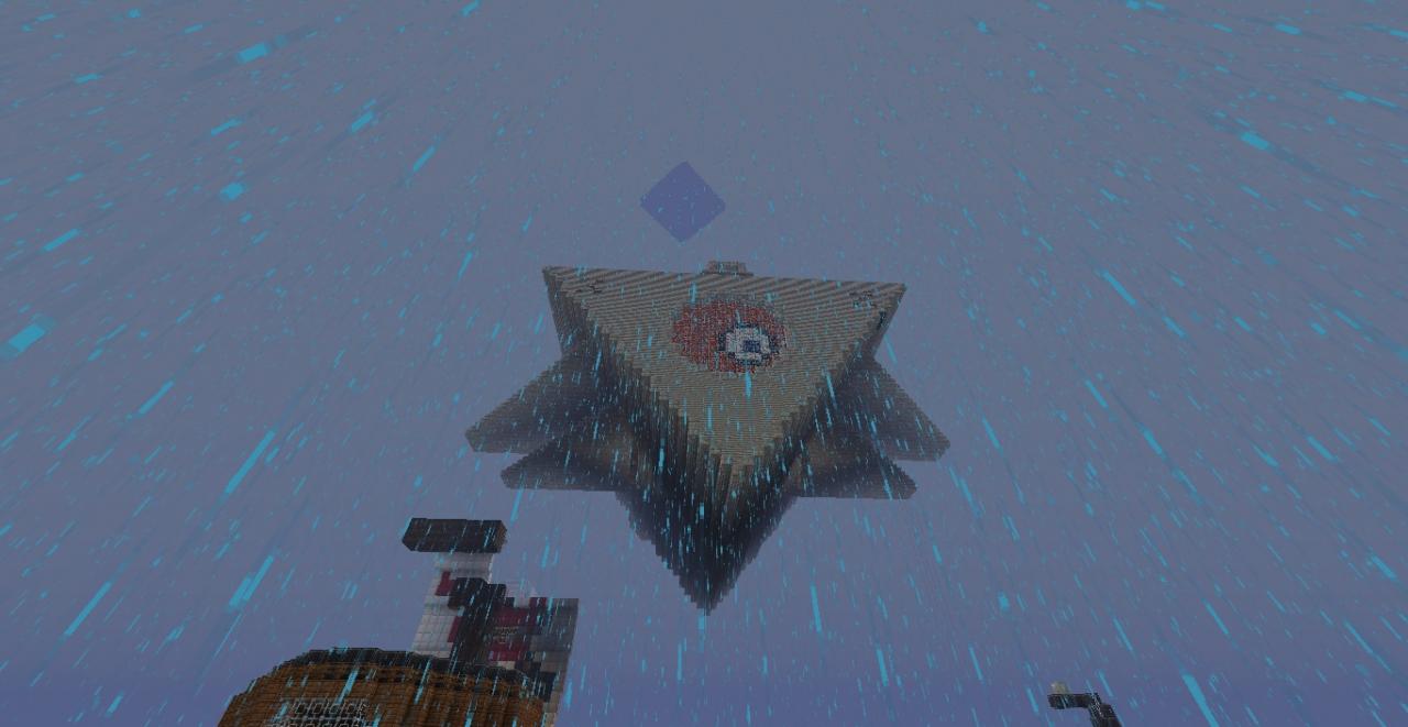 Quartz Battle Cruiser Minecraft Map