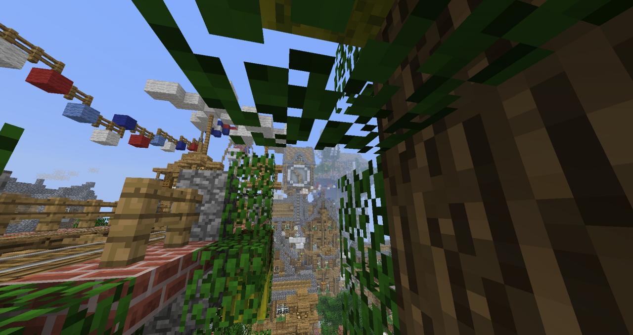 Floating City of Cielo Minecraft Map