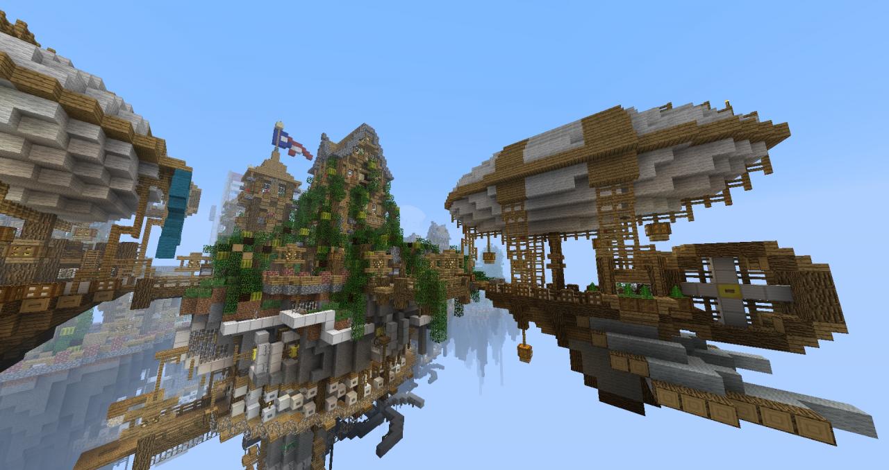 Floating City of Cielo Minecraft Map