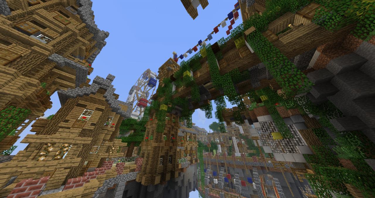 Floating City of Cielo Minecraft Map
