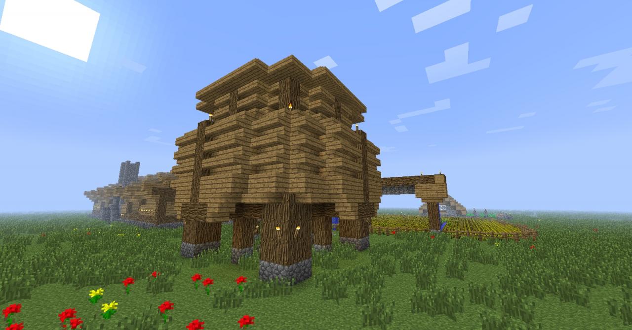 Rustic Village Minecraft Map