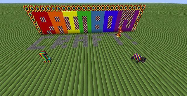 Rainbow Craft v0.3 Minecraft Texture Pack