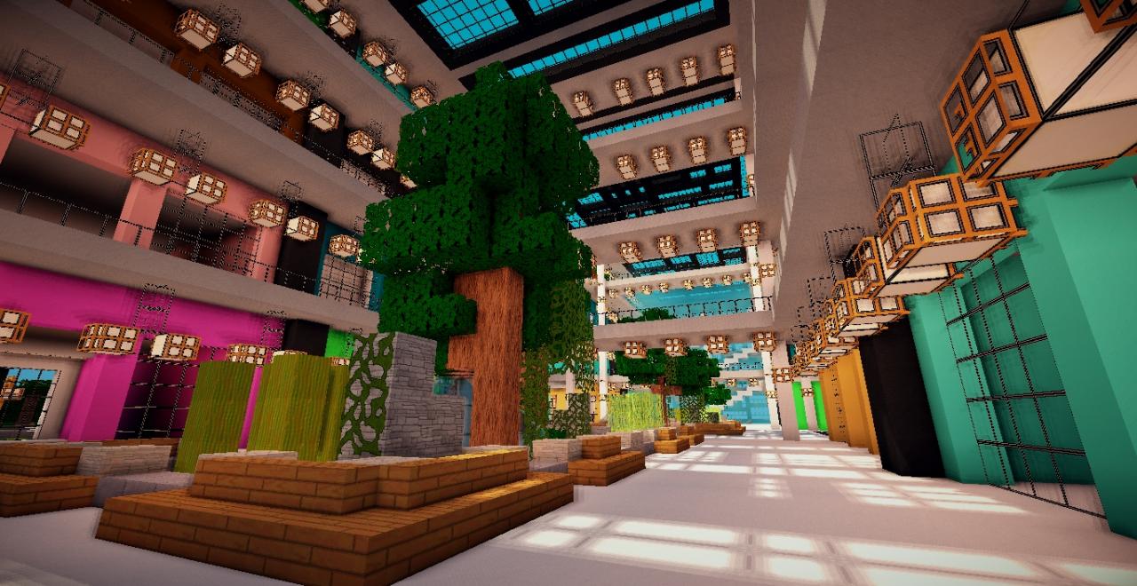 Mall of minecraft By Exorya (Neoxe Town Project) Minecraft Map