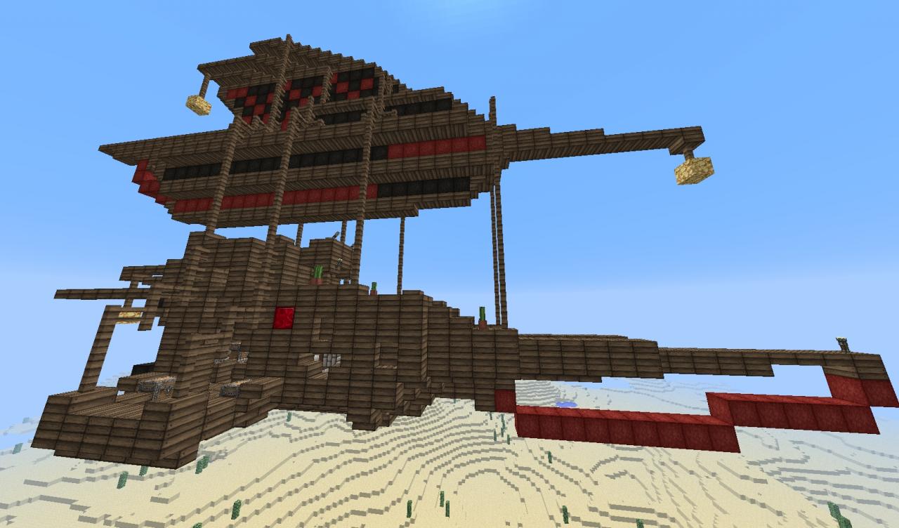 "liberated' Rebel Air-Skipper Minecraft Map