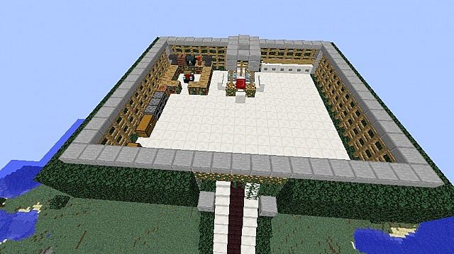 Sky Base Minecraft Map