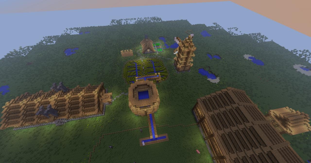 Rustic Village Minecraft Map