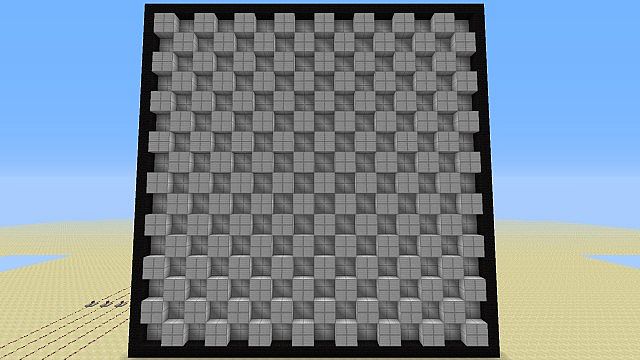 Redstone 16x16 pixel display with 3 images Minecraft Map