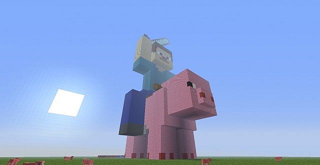 Steve The Pig Racer Minecraft Map