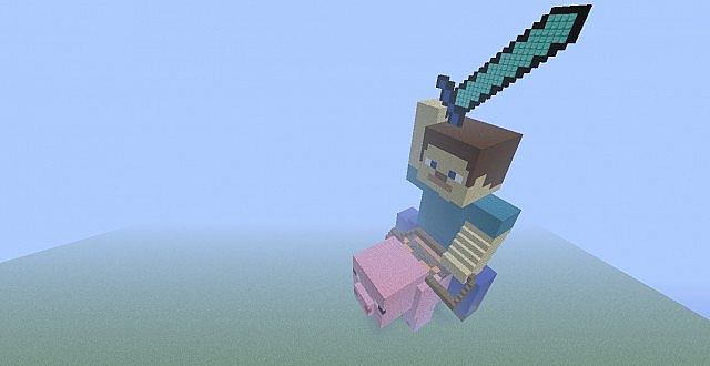 Steve The Pig Racer Minecraft Map