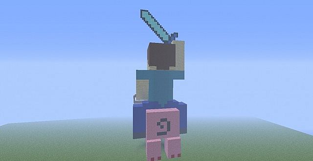 Steve The Pig Racer Minecraft Map