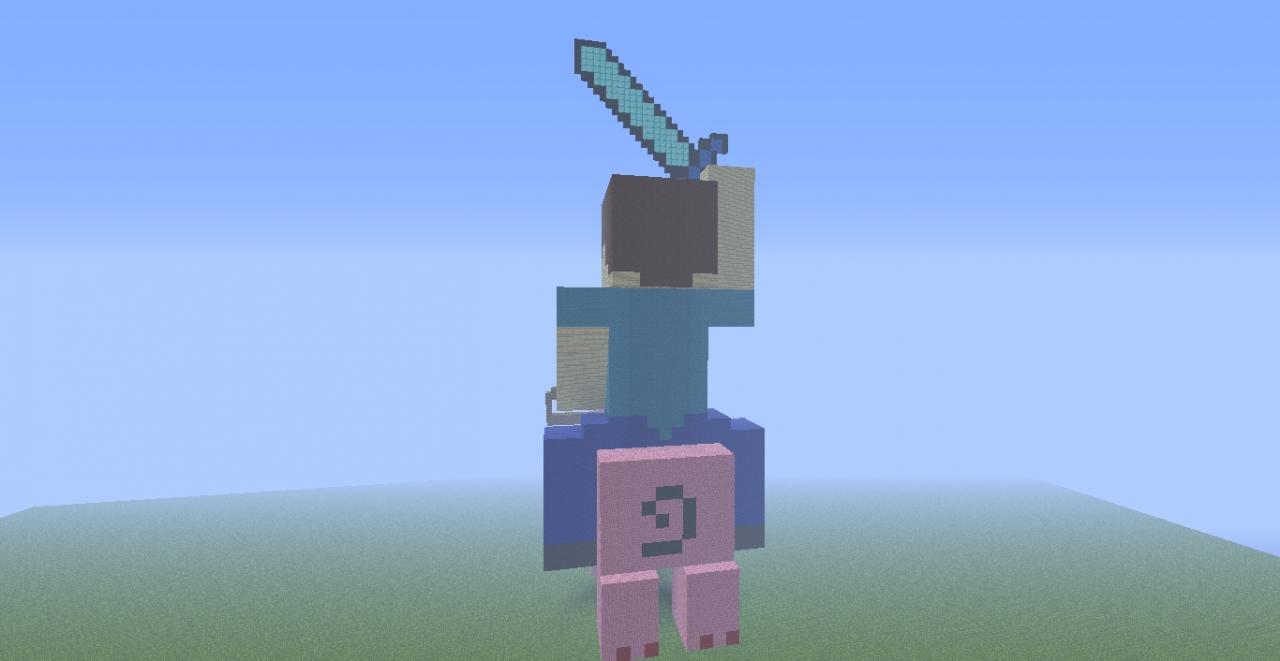 Steve The Pig Racer Minecraft Map