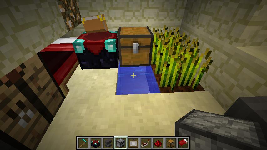 redstone secret base + redstone trap Minecraft Map