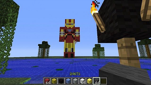 Iron Man / Lance Butters xD Minecraft Map