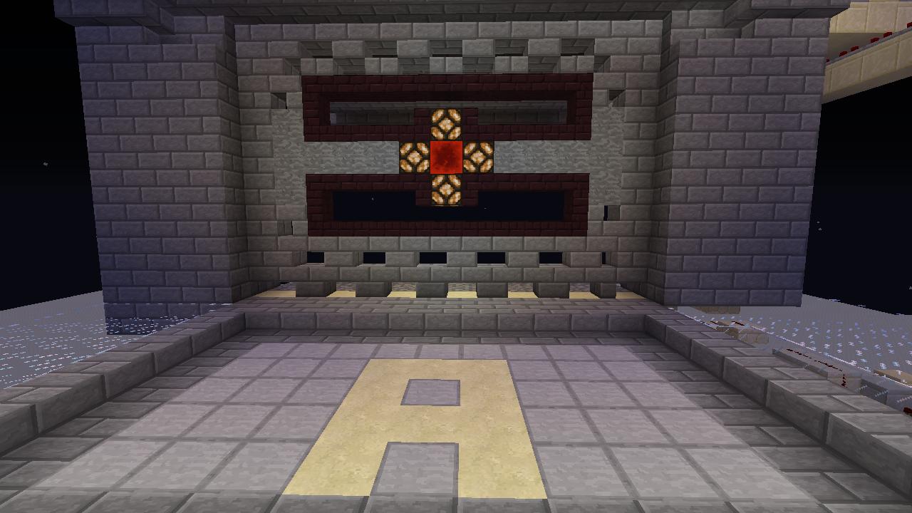 Cool Castle Gate Minecraft Map