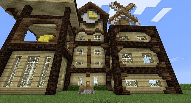 House with Extensions Minecraft Map