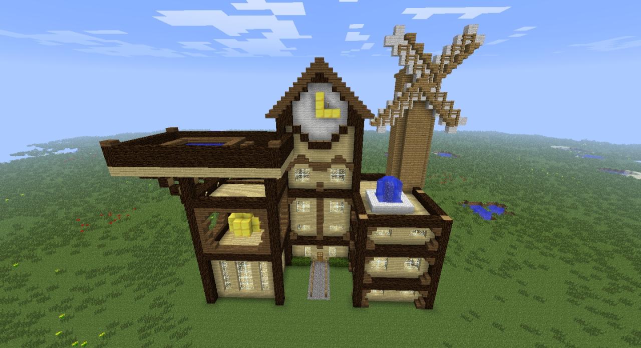House with Extensions Minecraft Map