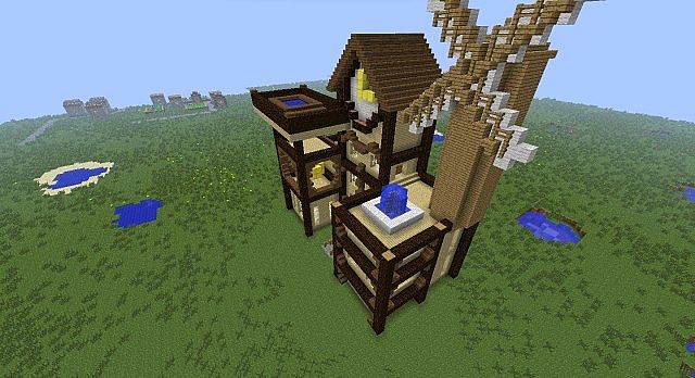 House with Extensions Minecraft Map