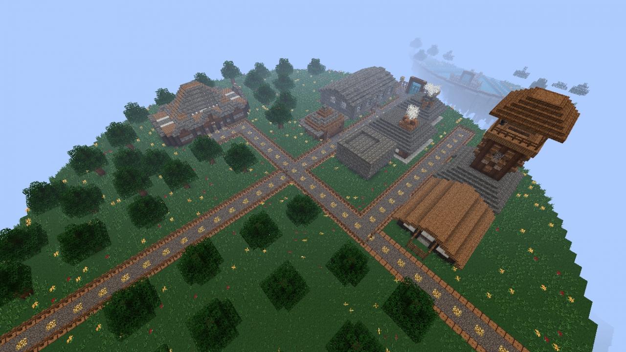 Tower of Conjoined Deities. Minecraft Map