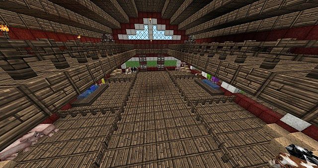 Minecraft Farm with Time Lapse Minecraft Map