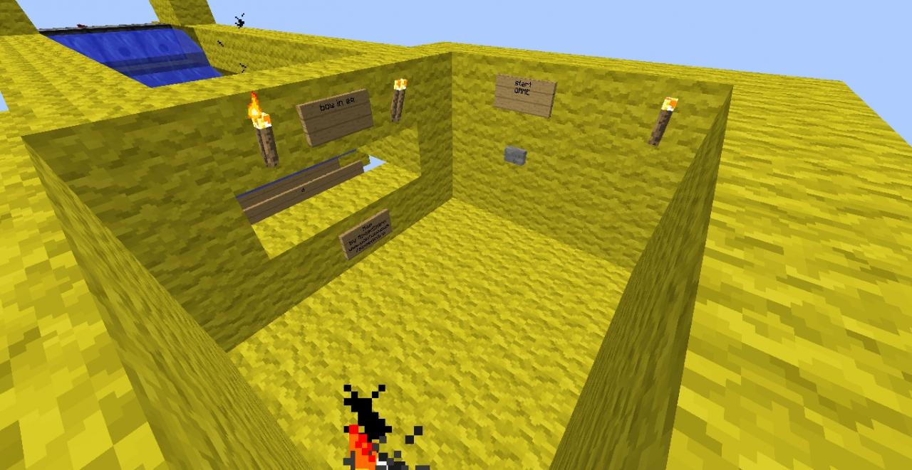 MINECRAFT MINI GAME [ZOMBIE ATTACK] BY SPEEDINTRO Minecraft Map