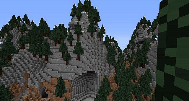 Mountainous Forests [EPIC Mountainous Terrain!] Minecraft Map