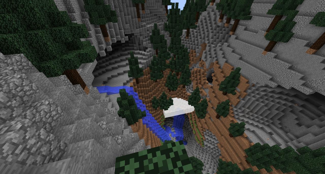 Mountainous Forests [EPIC Mountainous Terrain!] Minecraft Map