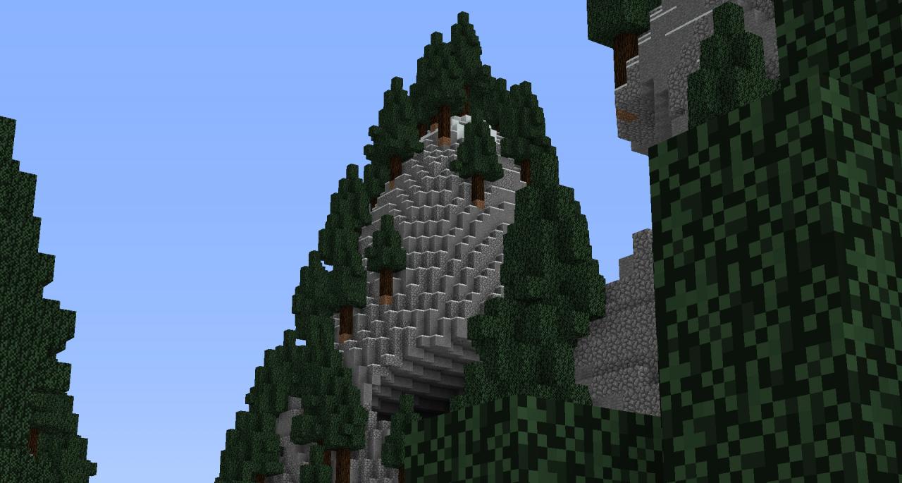 Mountainous Forests [EPIC Mountainous Terrain!] Minecraft Map
