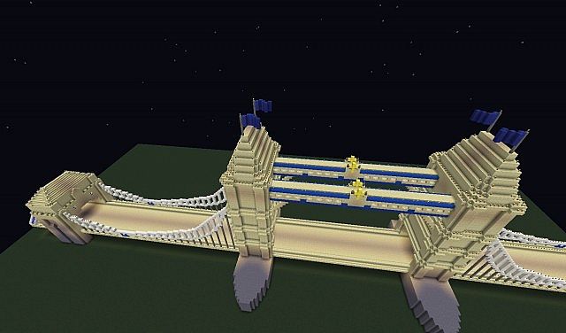 My version of Tower Bridge Minecraft Map