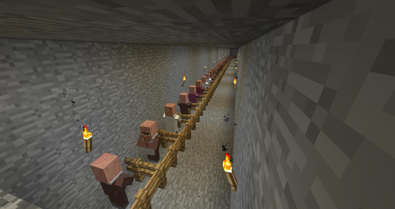 underground facility Minecraft Map
